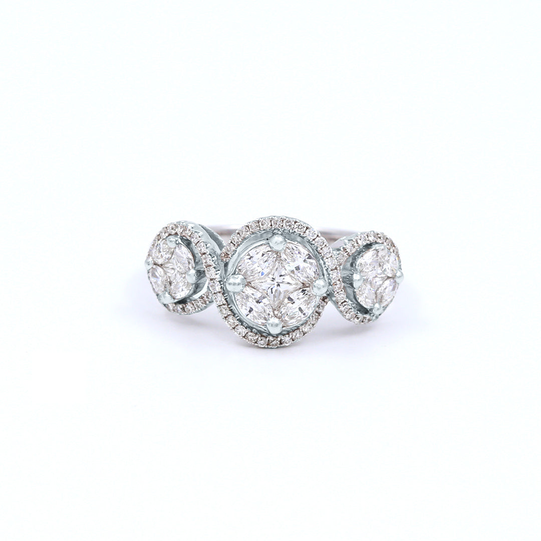 Ladies White Gold Rings – Tocknell Engravers