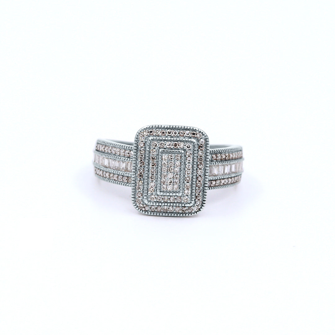Ladies White Gold Rings – Tocknell Engravers
